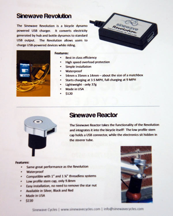 Sinewave Cycles' Streamlined USB Charger Headset Cap Tops Off Your ...