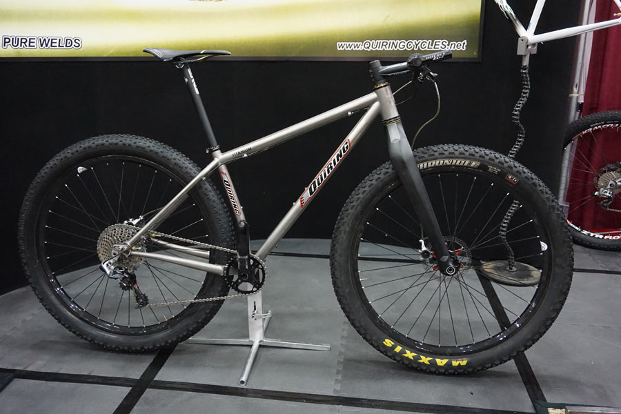 NAHBS 2015: Quiring boosts 29+ mountain bikes beyond 148 w/ clever ...