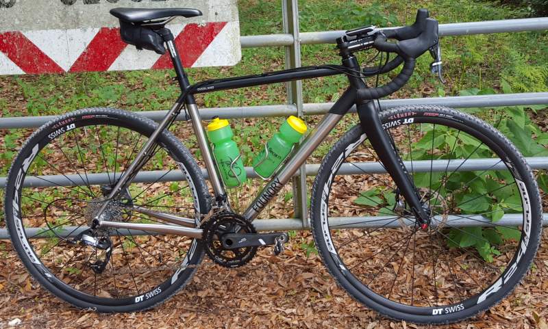 Just In: Foundry Overland Titanium Gravel and Cyclocross Bike - Bikerumor