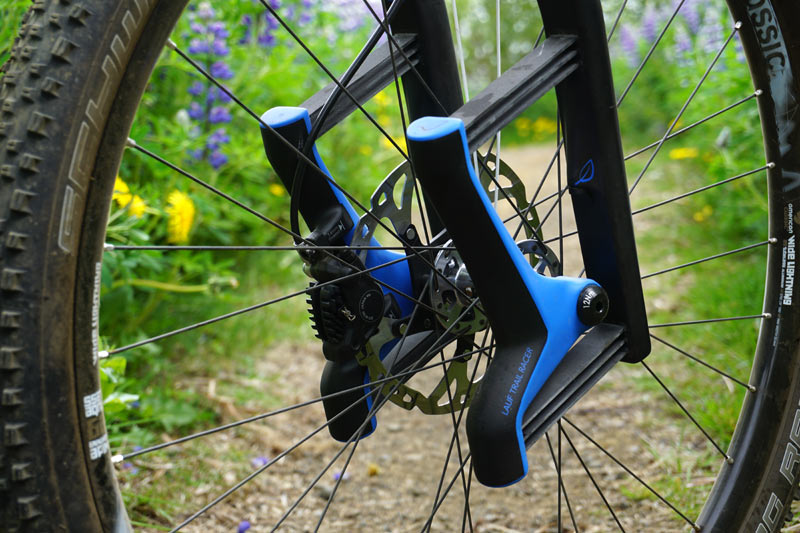 Lauf redesigns uppers for new Trail Racer Boost leaf spring suspension ...