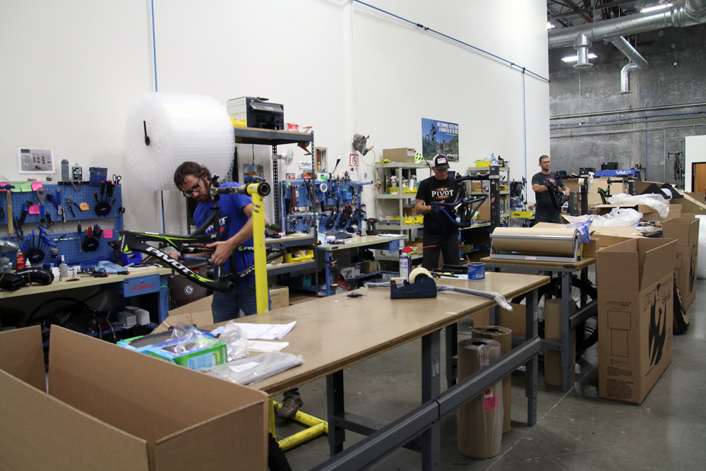 Factory Tour: Pivot Turns out Prototypes and Assembled Bikes in Tempe ...