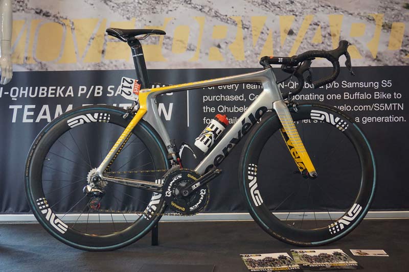 EB15: All-new Cervelo R3 Disc prepares for the races under MTN Qubeka ...