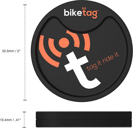 Bike Tag's Crash Detection and Ride Tracker Requires Nothing but You ...