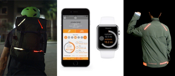 Get Noticed with Smart LED Jackets and Backpack from Lumenus - Bikerumor