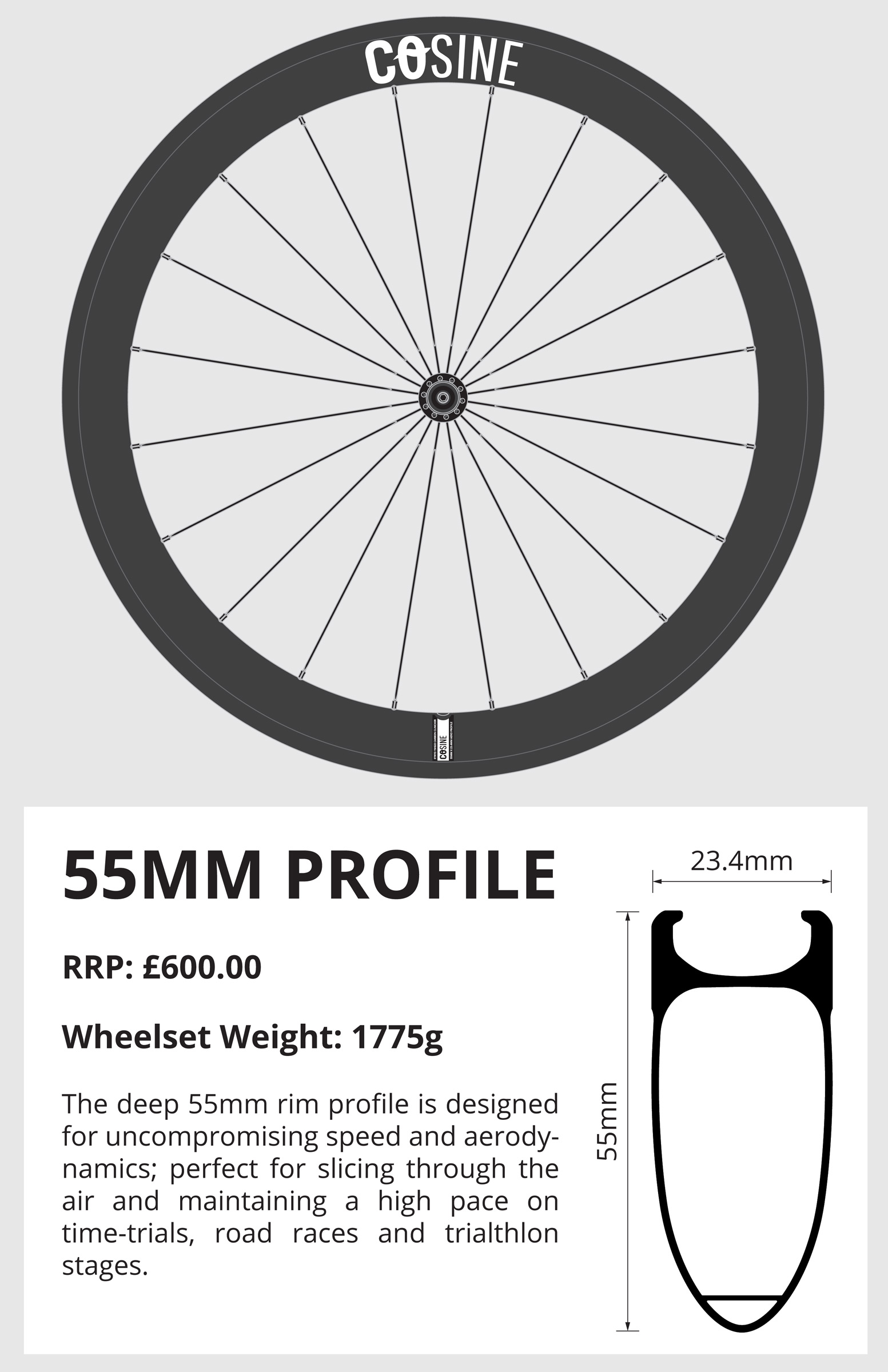 New Cosine Brand Debuts Aluminum & Carbon Road Wheels from Wiggle ...