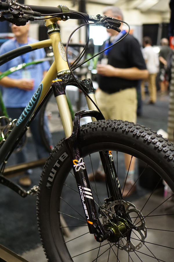 NAHBS 2016 - Prototype X-Fusion McQueen 27.5+ fork debuts on Retrotec ...