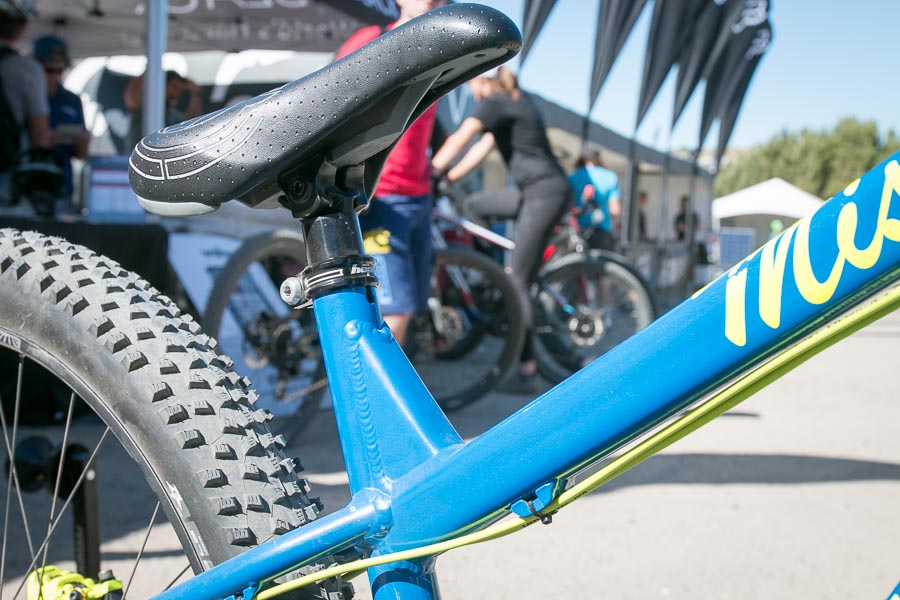 Missy Giove helps Underground Bike Works make a splash at Sea Otter w ...