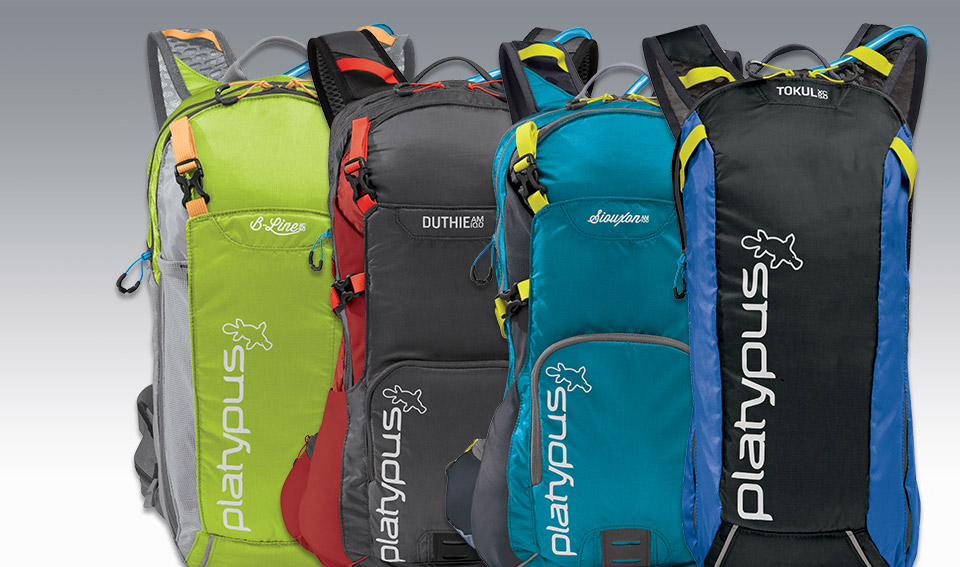 New hydration packs emerge from Platypus in all shapes & sizes, for ...