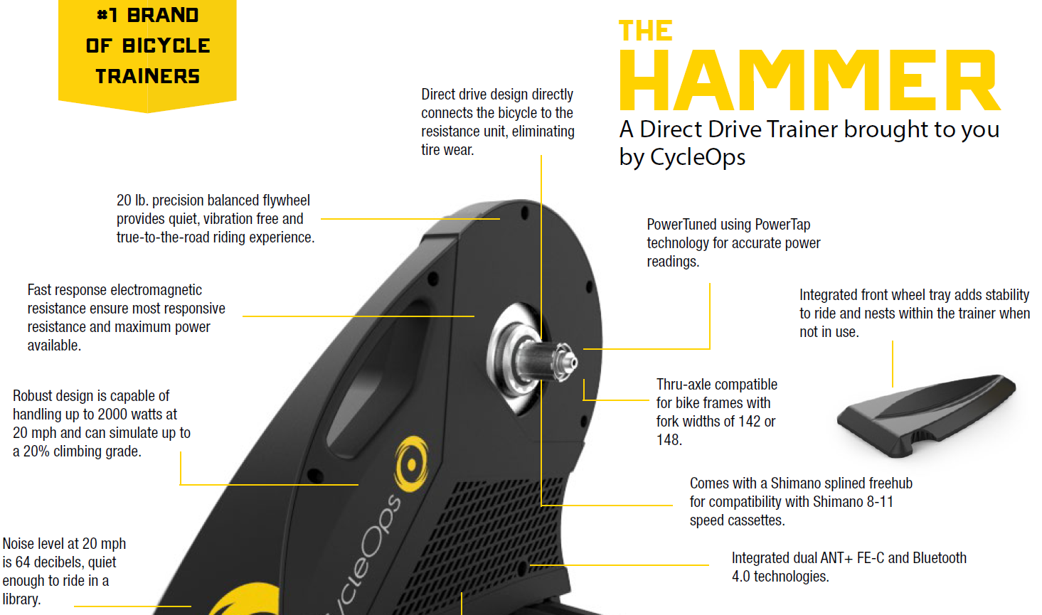Hands On: All new CycleOps Hammer *quietly* smashes the direct drive ...
