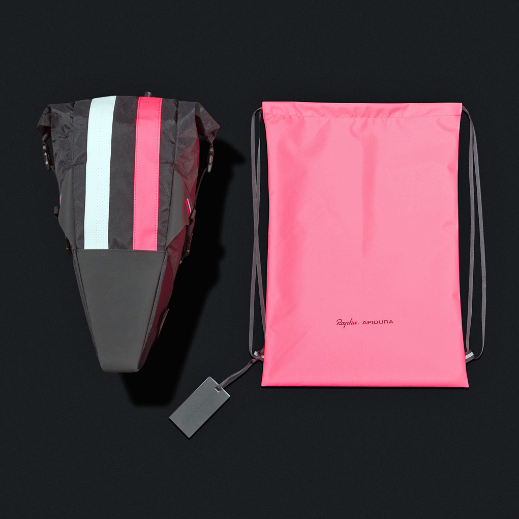 Rapha+Apidura lightweight, brevet-style bikepacking packs now available ...