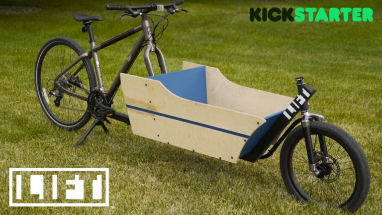 The Lift turns your ordinary bicycle into a front-loading cargo bike ...