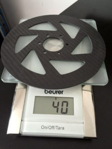 Alpha's Ceramic Rotor RS - superlight Spanish carbon disc brake rotors ...