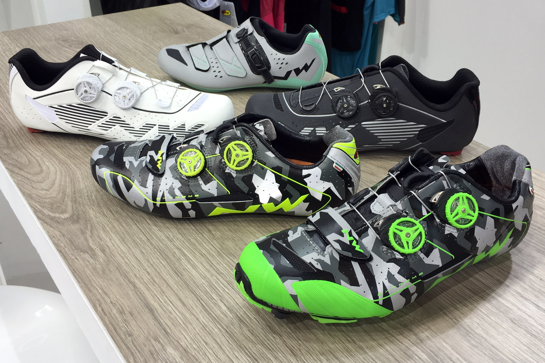 Northwave shines with reflective shoes, Switch patterns, affordable ...