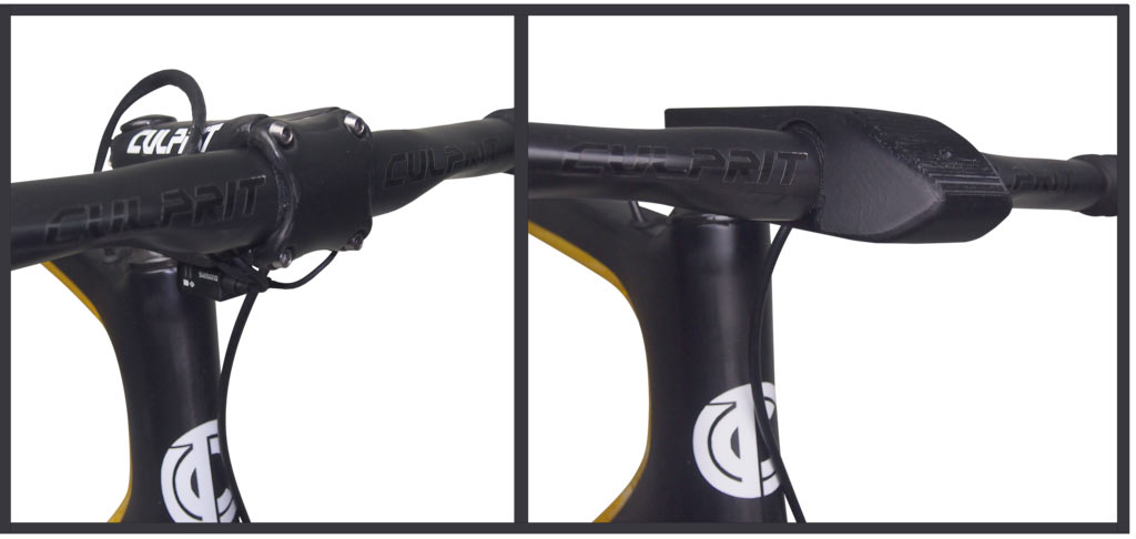 Culprit adds more teasers for cable-hiding aero stem - Bikerumor