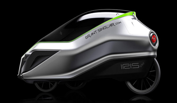 Sinclair IRIS goes the e-trike route too, for a super fast commuter ...