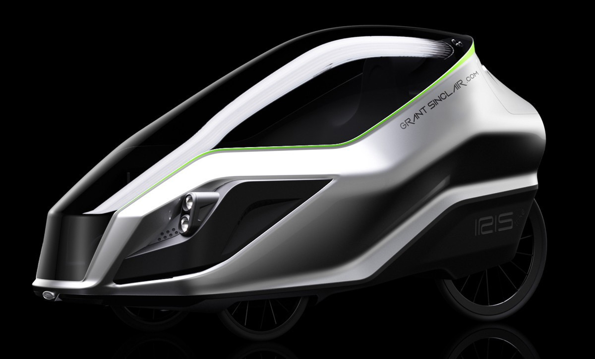 Sinclair IRIS goes the e-trike route too, for a super fast commuter ...