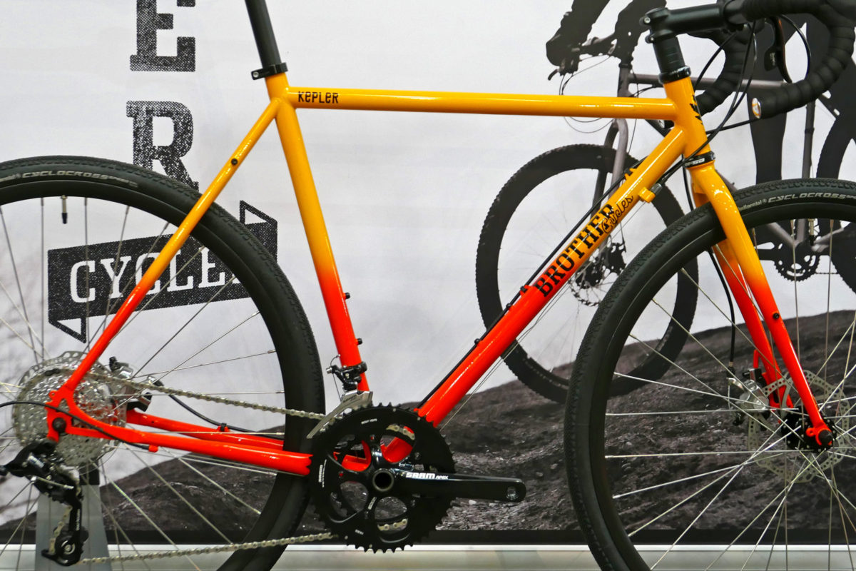 BFS2017: Brother Cycles go 90s retro with modern steel Kepler cross ...