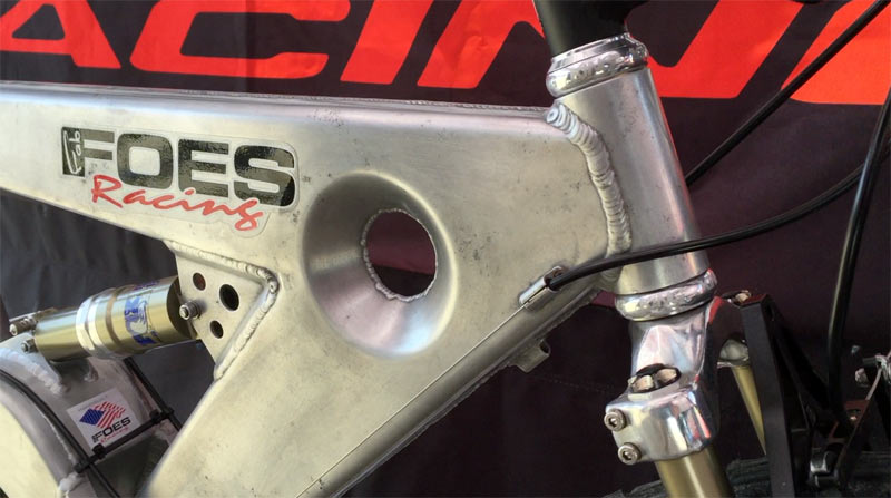 SOC17: Foes Racing goes really big w/ 150mm full suspension fat bike ...