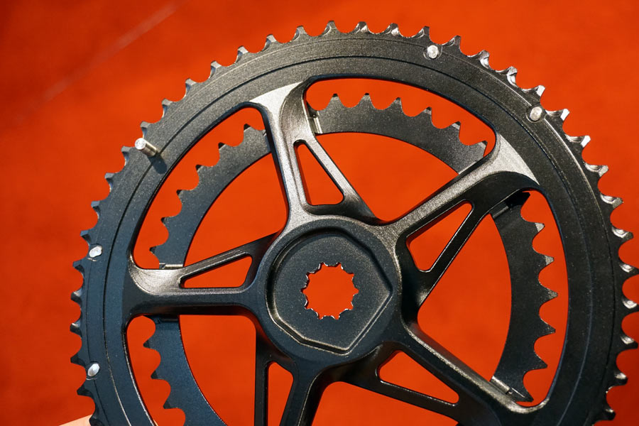 EB17: Miranda X-MOD carbon and titanium crankset is crazy light, fits ...