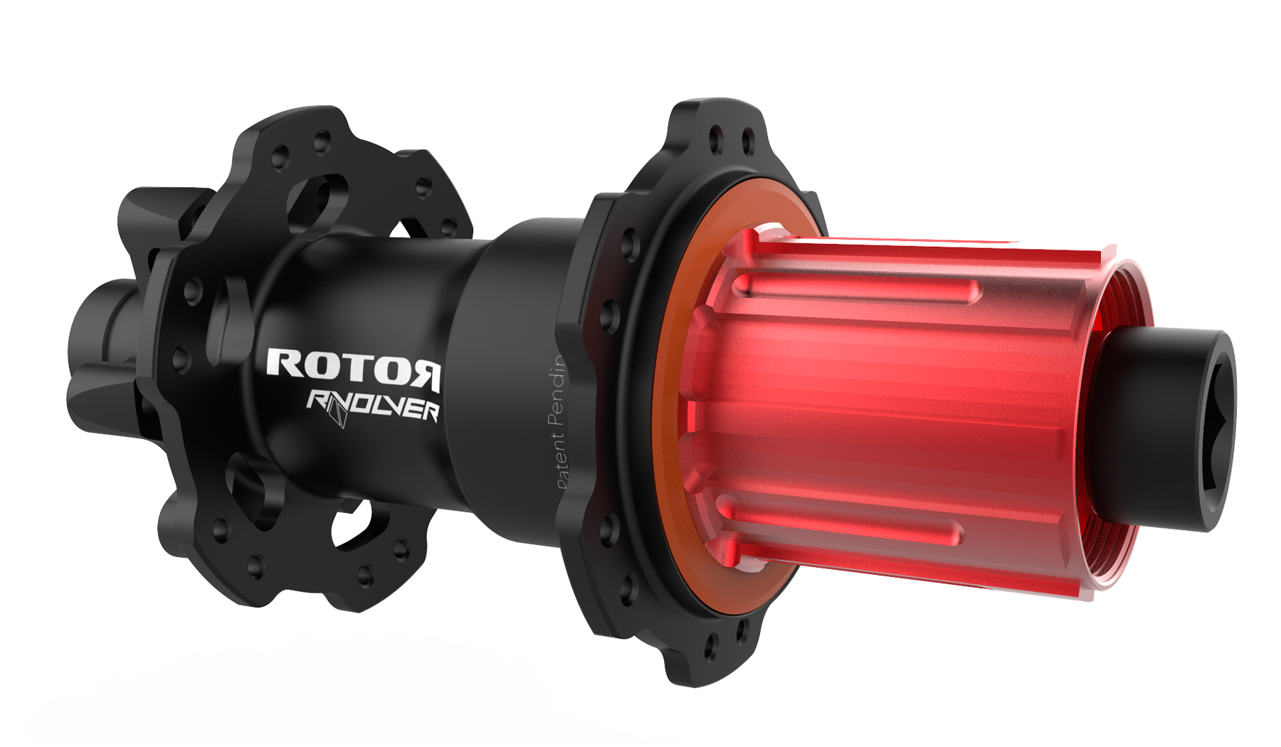 Rotor engages innovative RVOLVER radial cylindrical pawl bike hubs ...