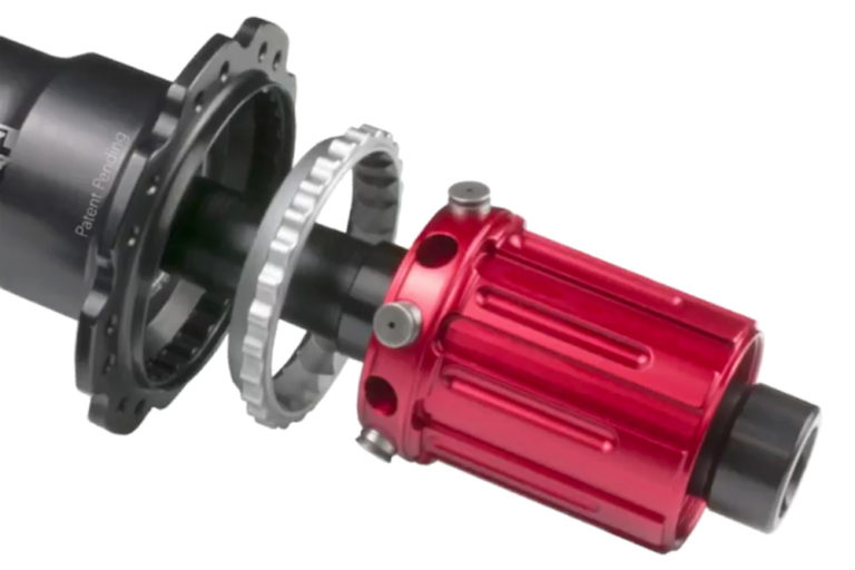 Rotor engages innovative RVOLVER radial cylindrical pawl bike hubs ...