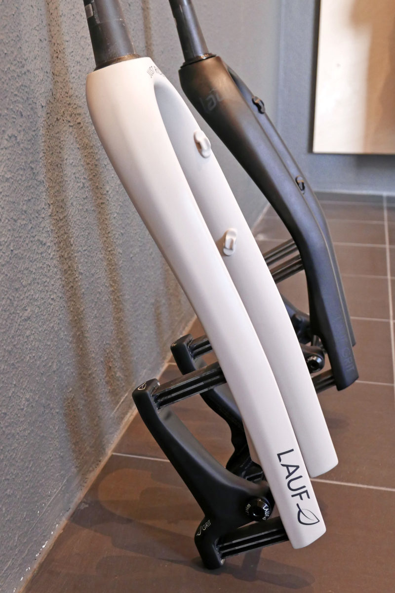 New Lauf Grit SL leaf spring gravel fork sneaks in on new bikes - Bikerumor