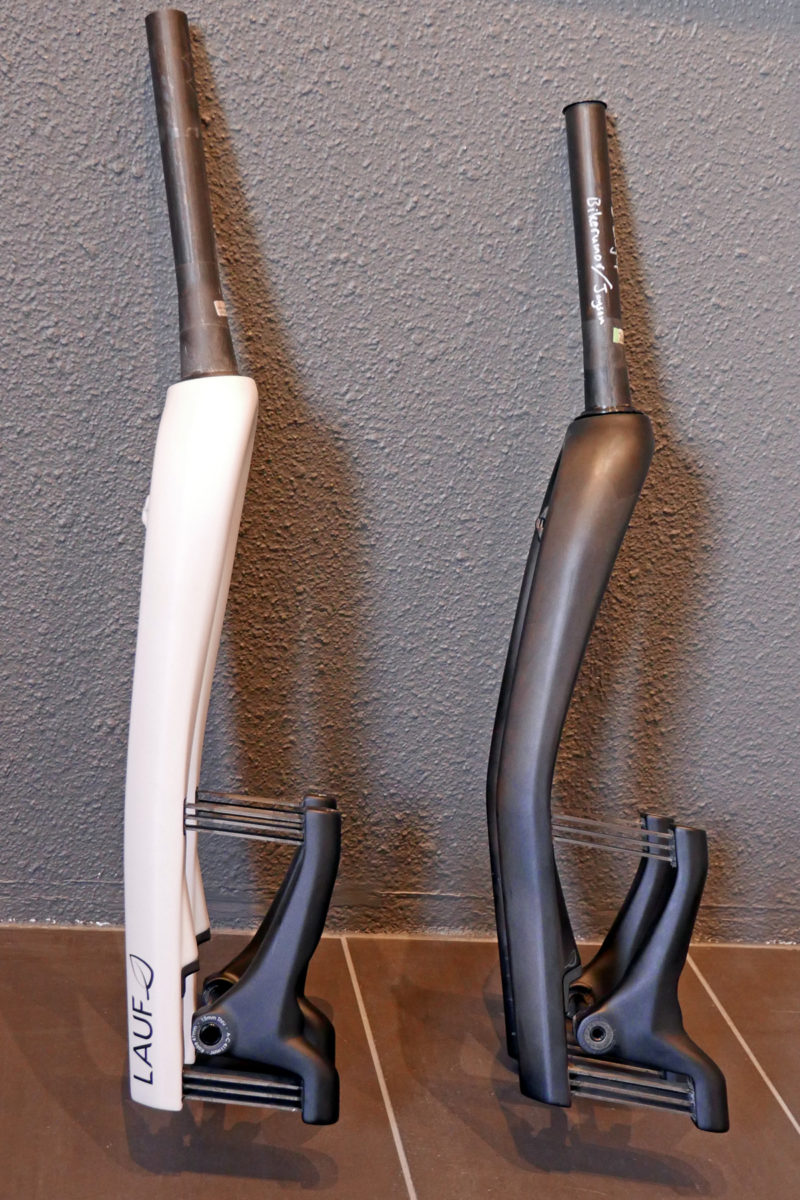 New Lauf Grit SL leaf spring gravel fork sneaks in on new bikes - Bikerumor