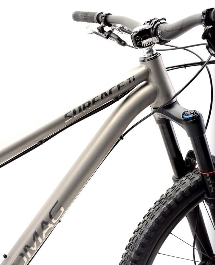 Chromag Ti’s one on with the new 2018 Surface Ti - Bikerumor