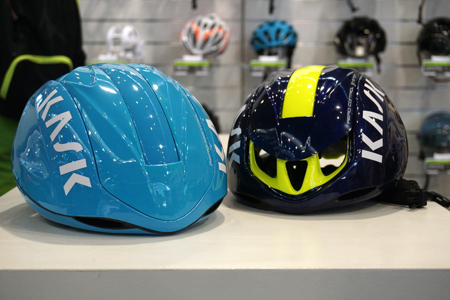 EB17: Rad new ultra-aero, ultra-airy helmets from Kask & Abus - Bikerumor