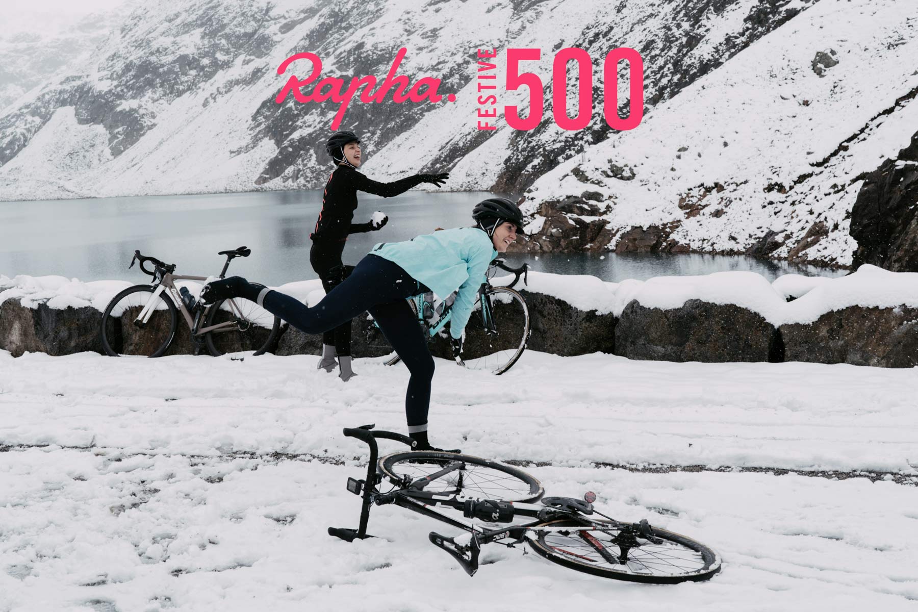 Rapha encourages us to fight holiday excess with 8th annual Festive 500 - Bikerumor