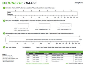 AASQ #25: How do I put my thru axle bike on a stationary trainer ...