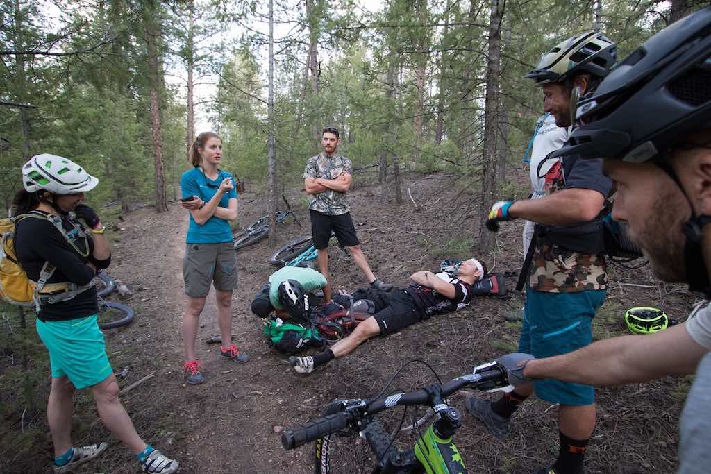 First Aid: What are the 5 most common mountain bike crash injuries ...