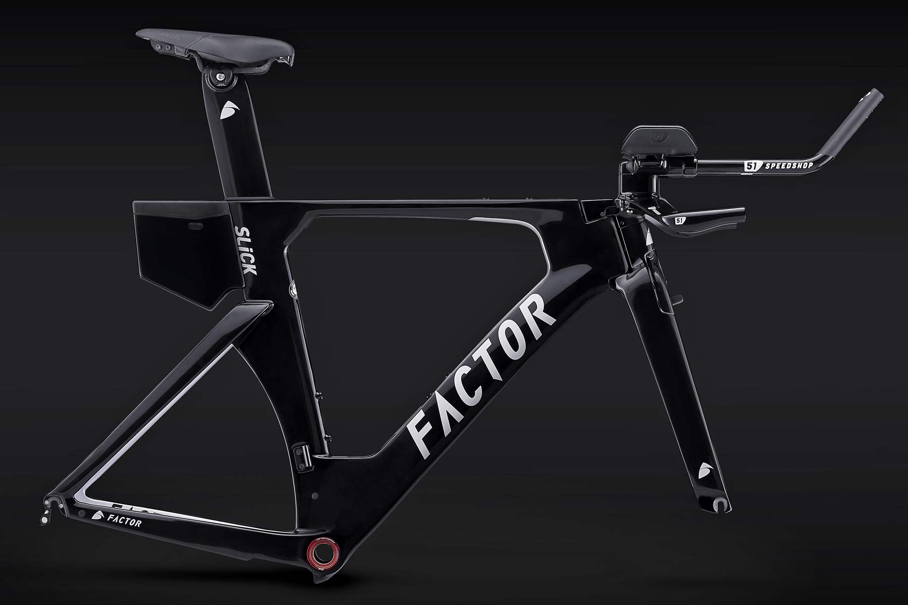 Factor SLiCK slips in updates to split downtube TT & Triathlon bike ...