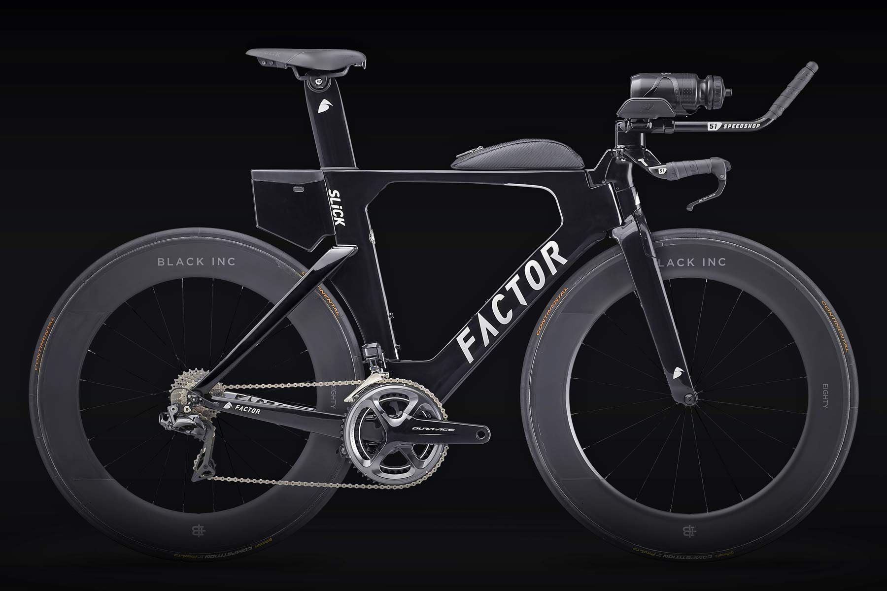 Factor SLiCK slips in updates to split downtube TT & Triathlon bike ...