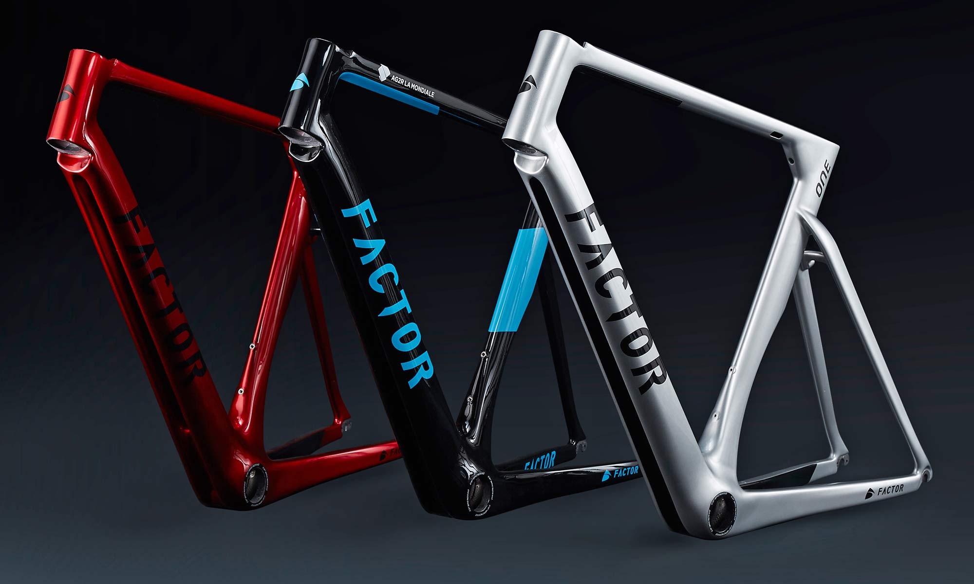 Factor adds up two split downtube aero road bikes - ONE Caliper & ONE ...