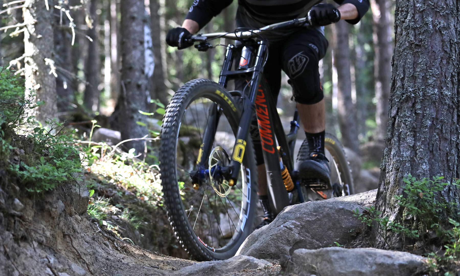 Öhlins DH Race Fork drops, plus World Champ winning dampers for Fox ...