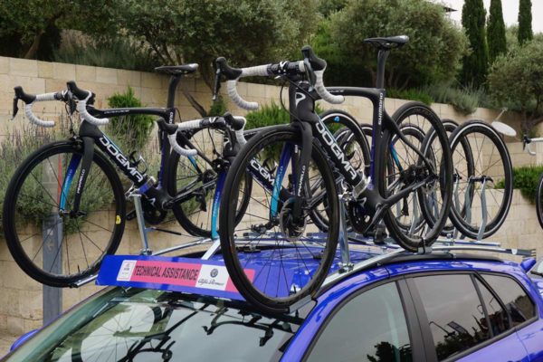 Closeup: What's on Shimano's Neutral Support Pinarello road bikes ...