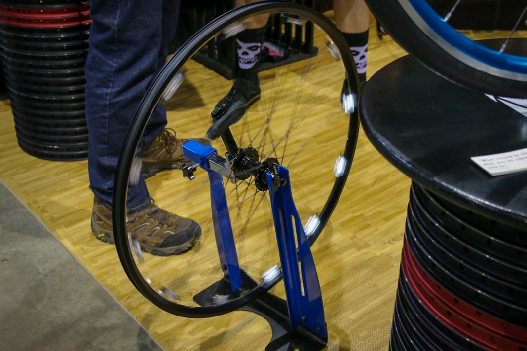 Velocity USA spins out integrated Revolights concept inside of a rim ...