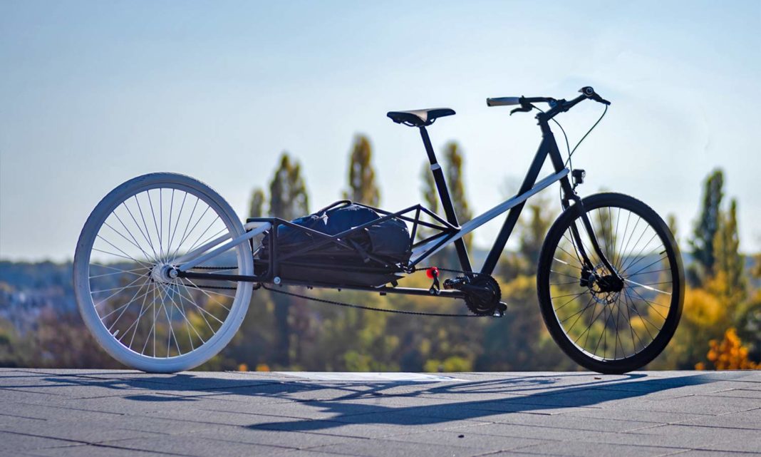 Convercyle instantly folds cargo bike in half, into a rideable compact ...