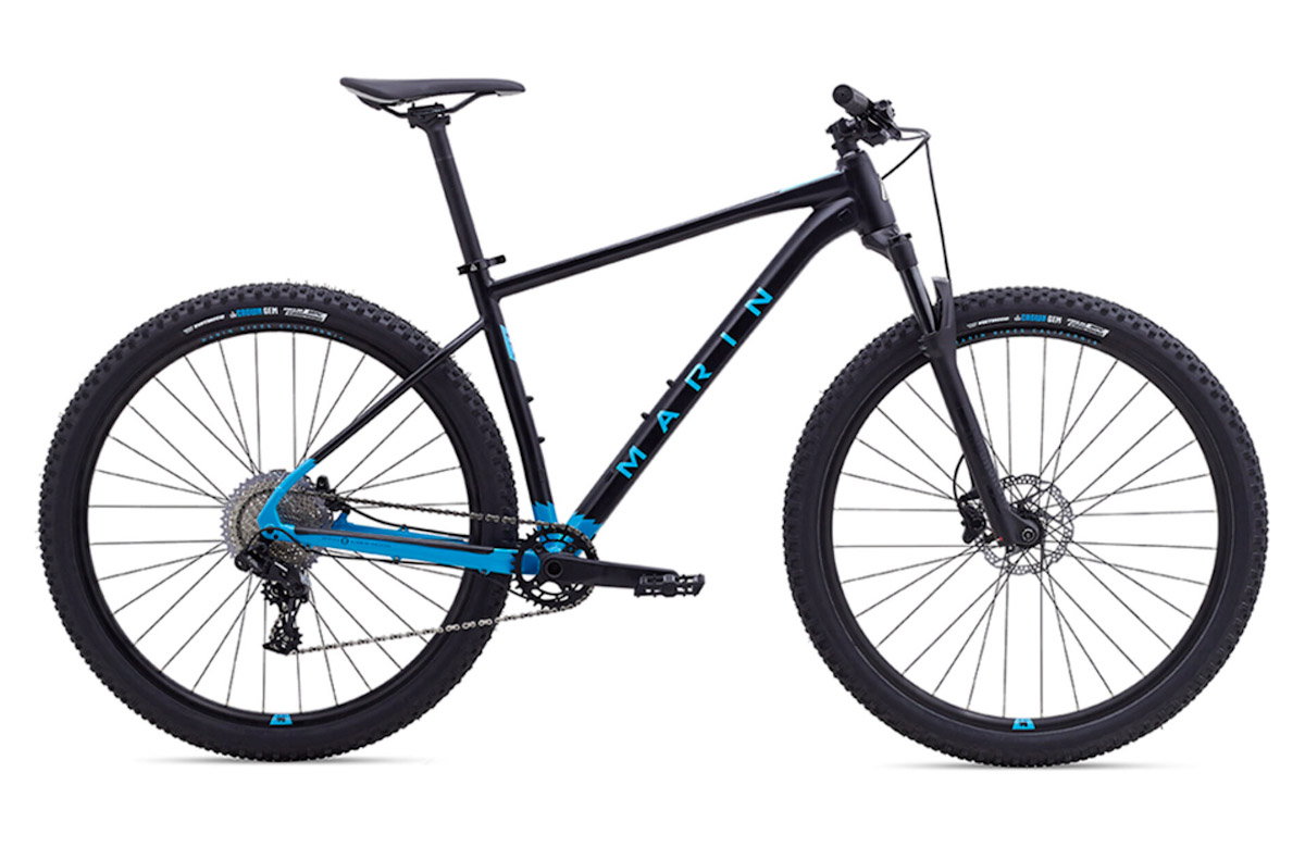 The Team Marin hardtail 29er was built for young Joes training to ...
