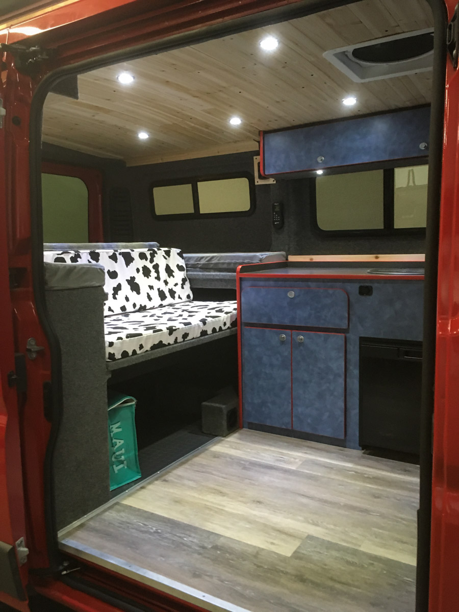 #Vanlife: Colorado Camper Van pops the top on almost any van - Bikerumor