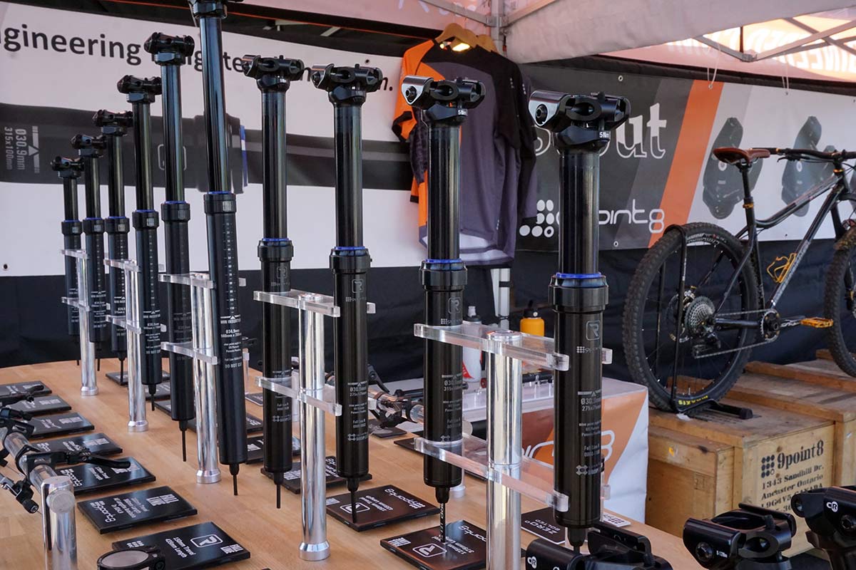 9point8 introduces lightweight Stout stems, forward offset dropper seat ...