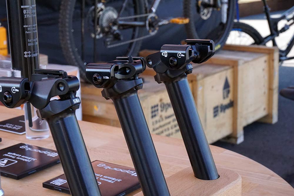 9point8 introduces lightweight Stout stems, forward offset dropper seat ...