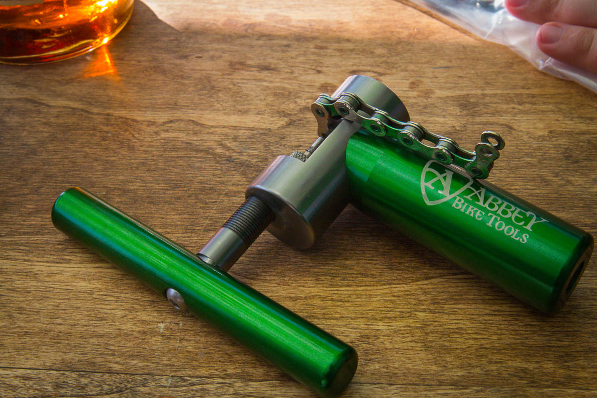 Abbey Decade chain tool now works with SRAM AXS...because others won't ...