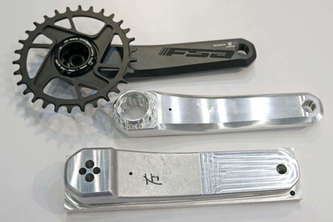 FSA KFX cranks lighten up in hollow CNC'd alloy, plus integrated ...