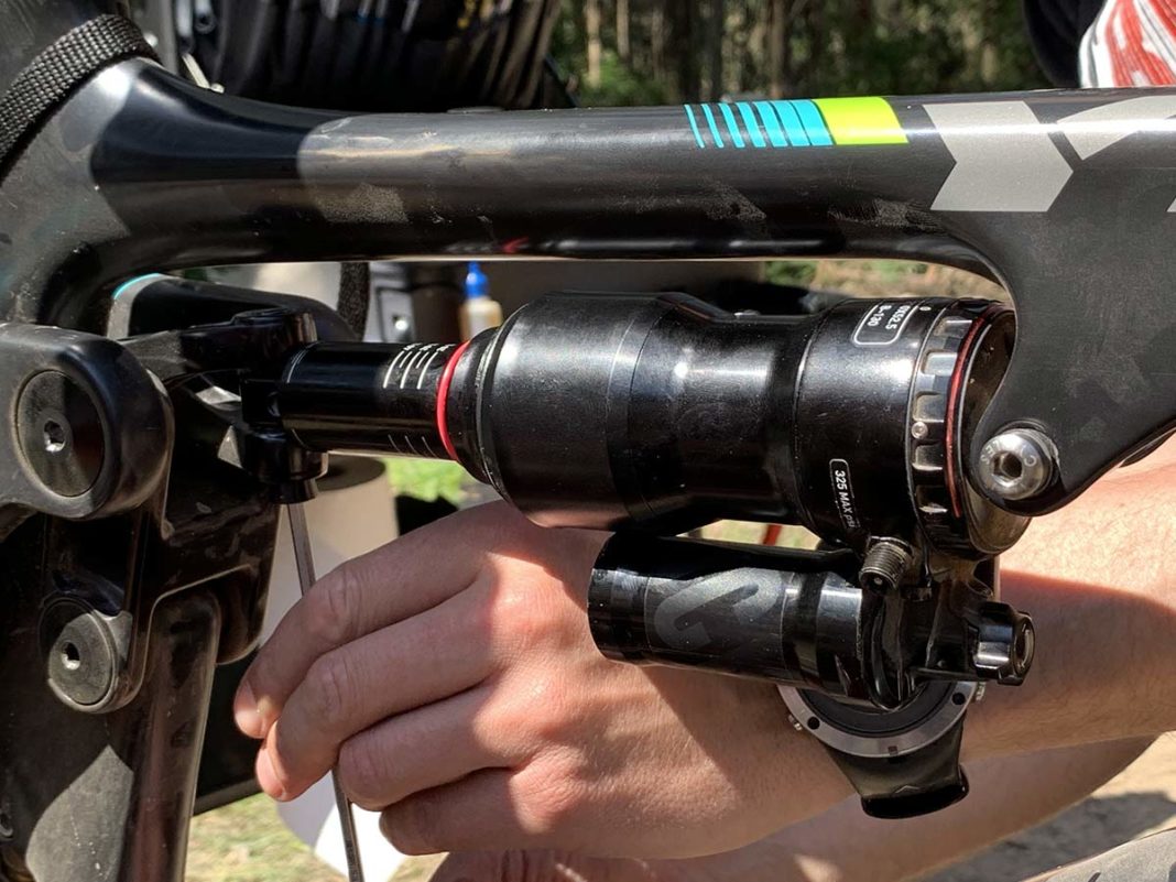 Rockshox Deluxe rear shocks get mega negative, more inline & better ...