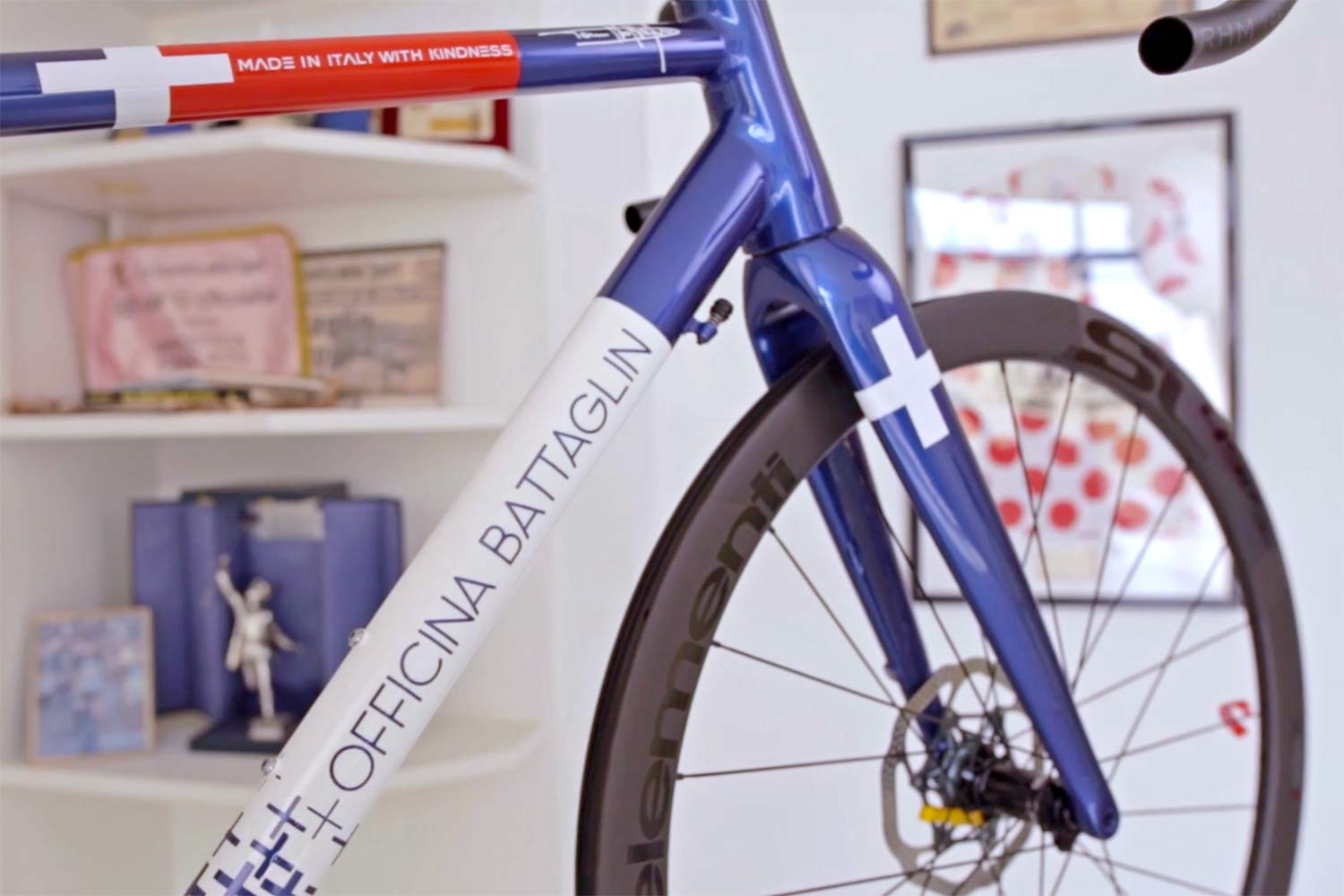Battaglin's killer deal on custom Power+ Disc road bike, Deda carbon ...