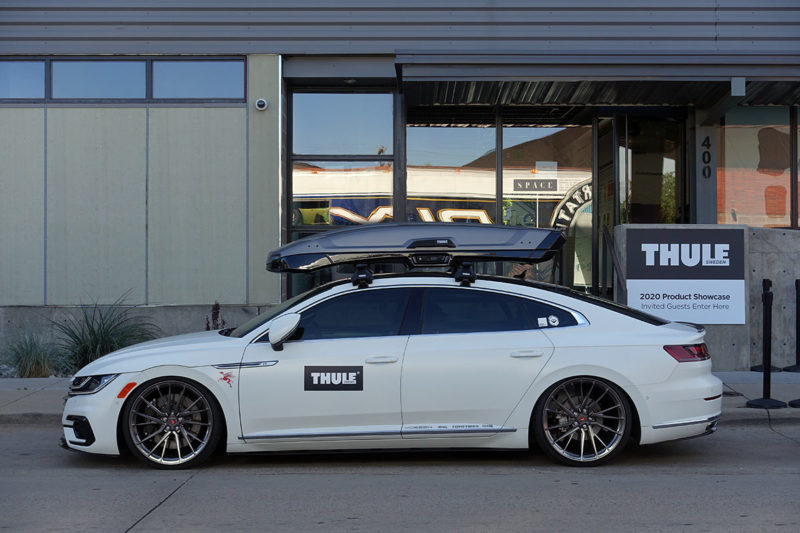 Thule rides the future w/ sleek roof boxes, women's packs, Vanlife gear ...