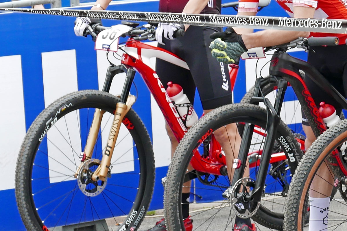 Spy Shot! Is this prototype the next DT Swiss XC mountain bike fork ...