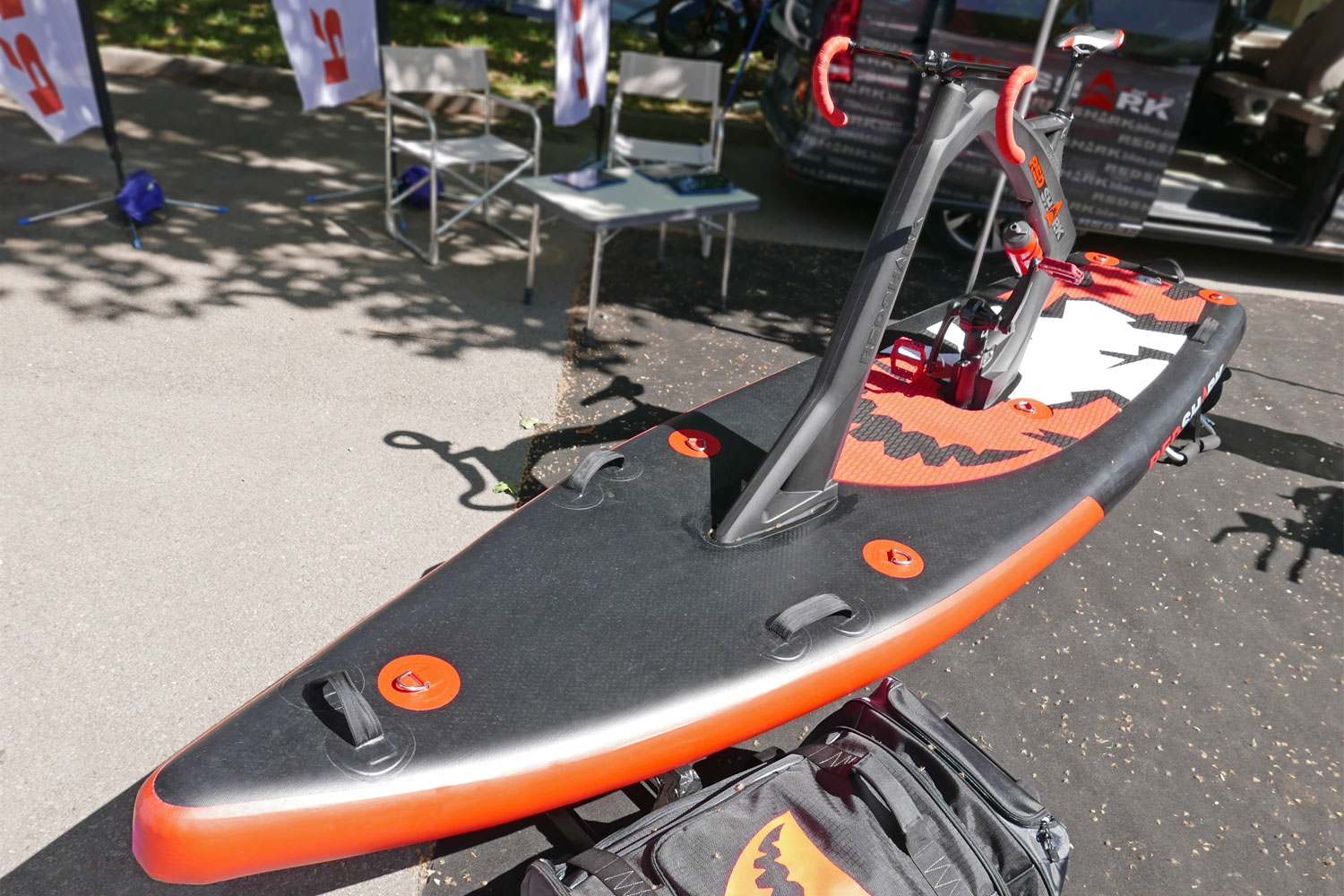 RedShark is back in the water, on new packable pedal-powered BoardBike ...